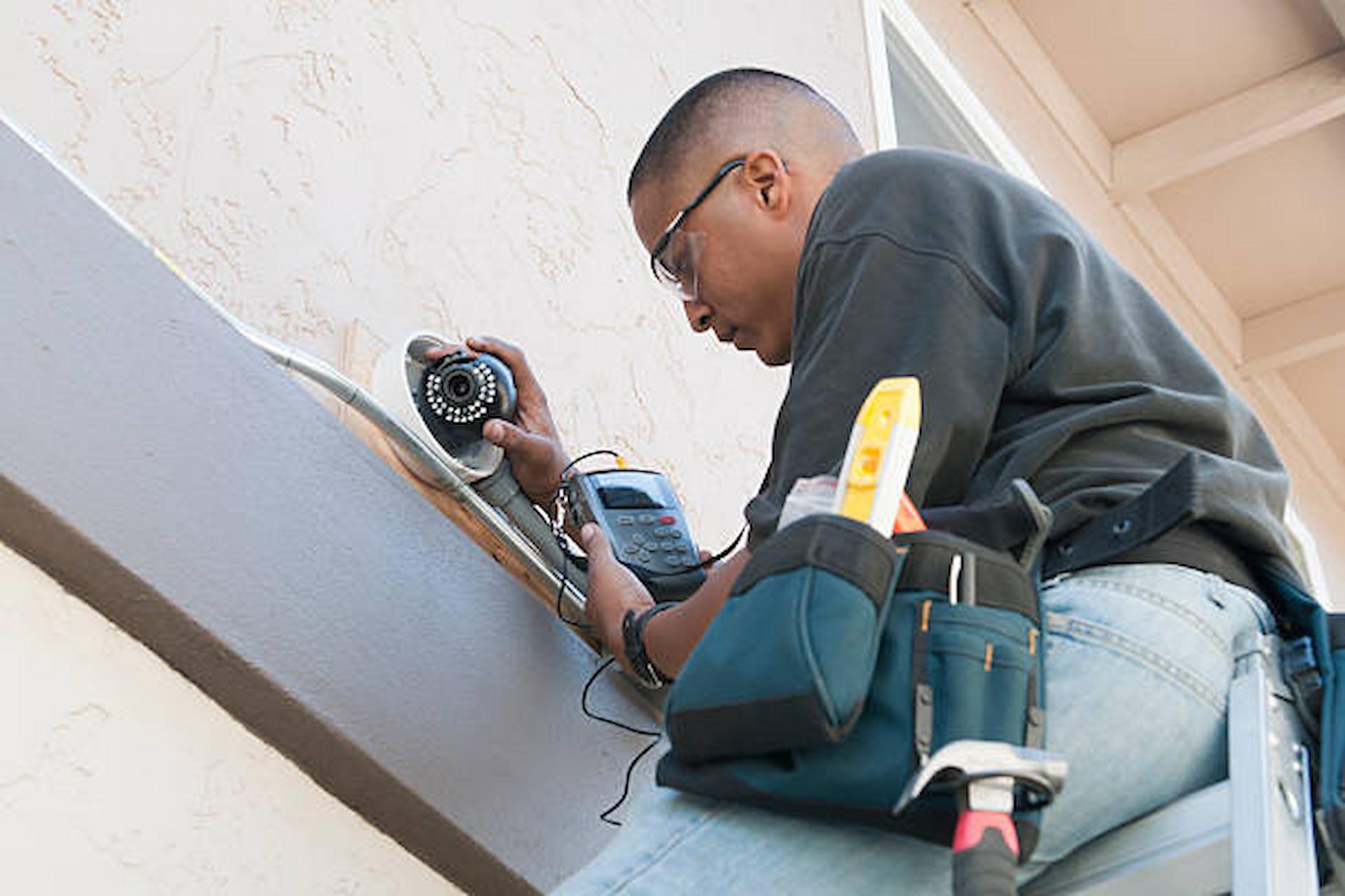 How Is CCTV Installed At A Property?